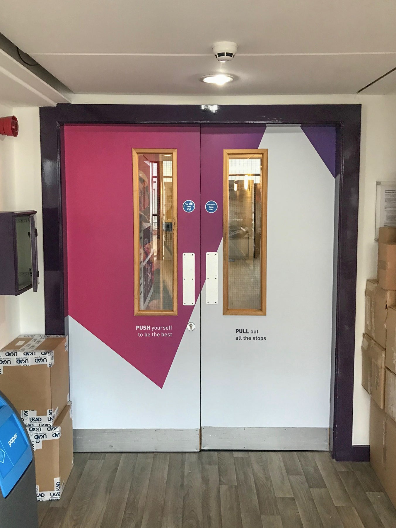 Printed Door Wrap | Hyper Creative