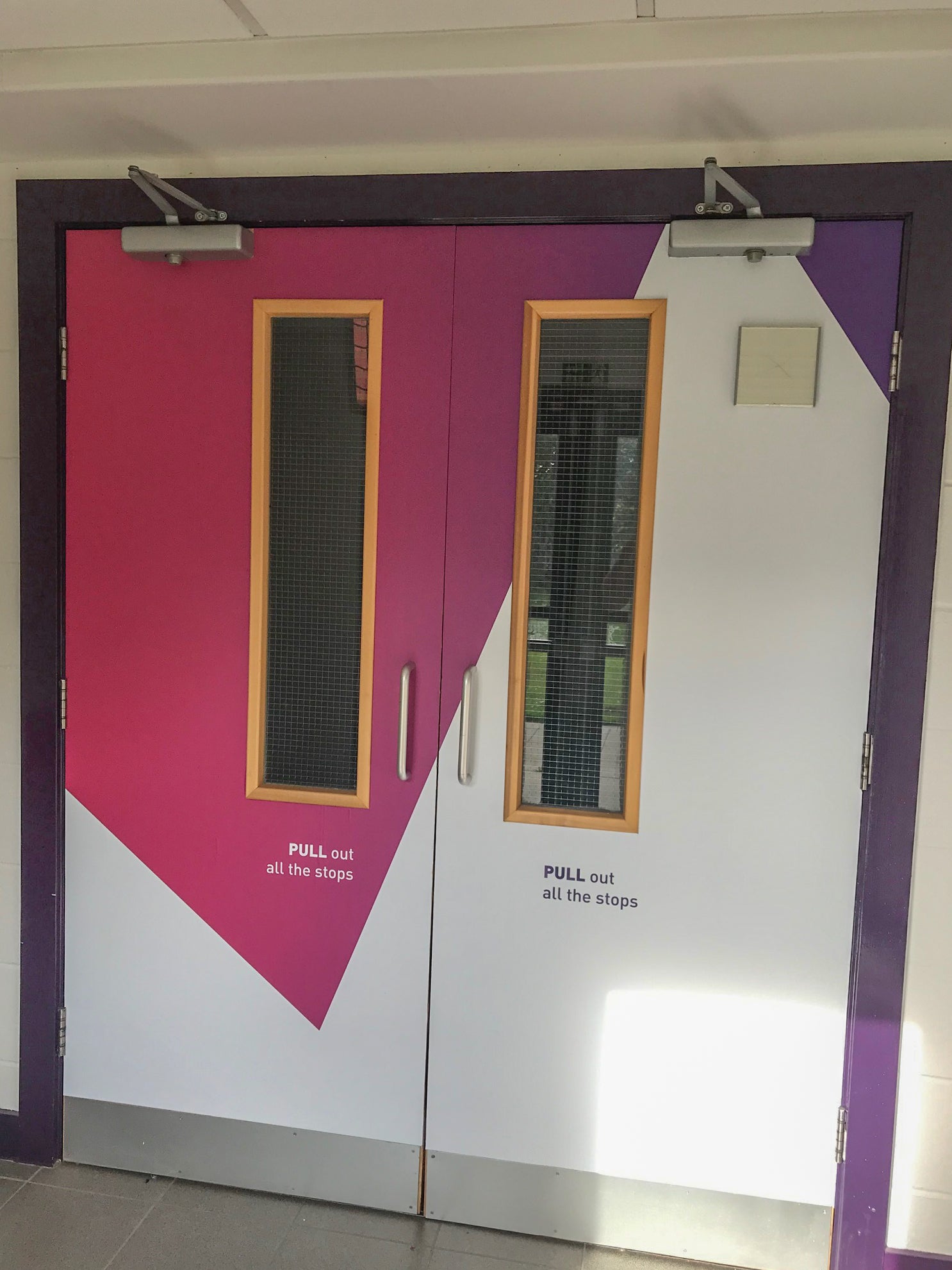 Printed Door Wrap | Hyper Creative