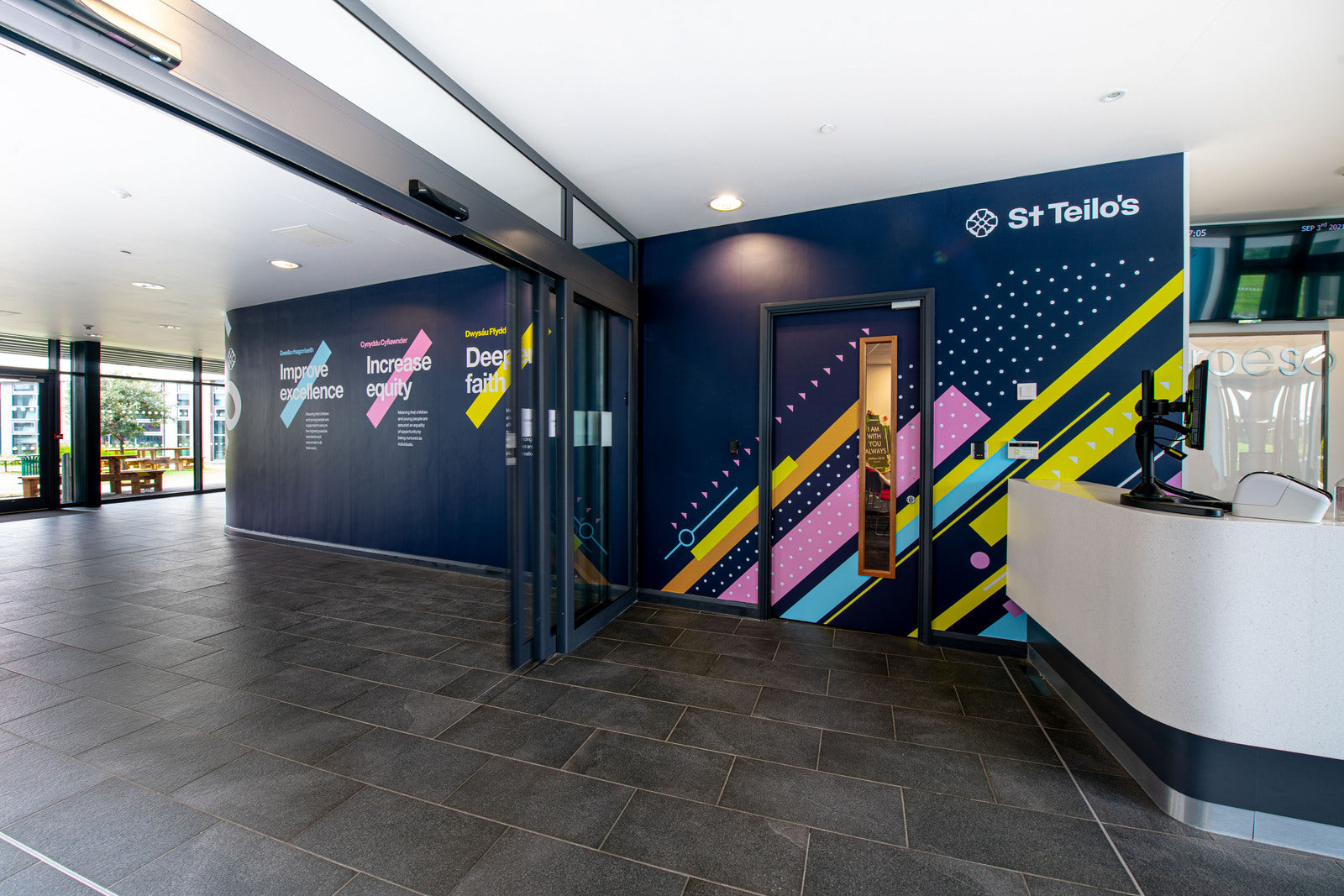 Printed Door Wrap | Hyper Creative