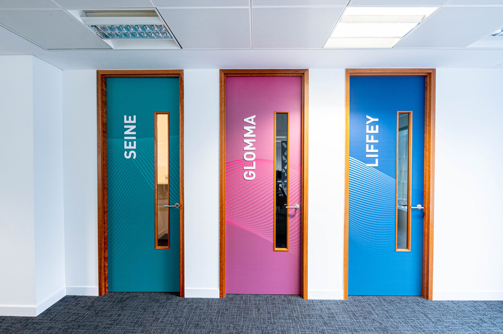 Printed Door Wrap | Hyper Creative